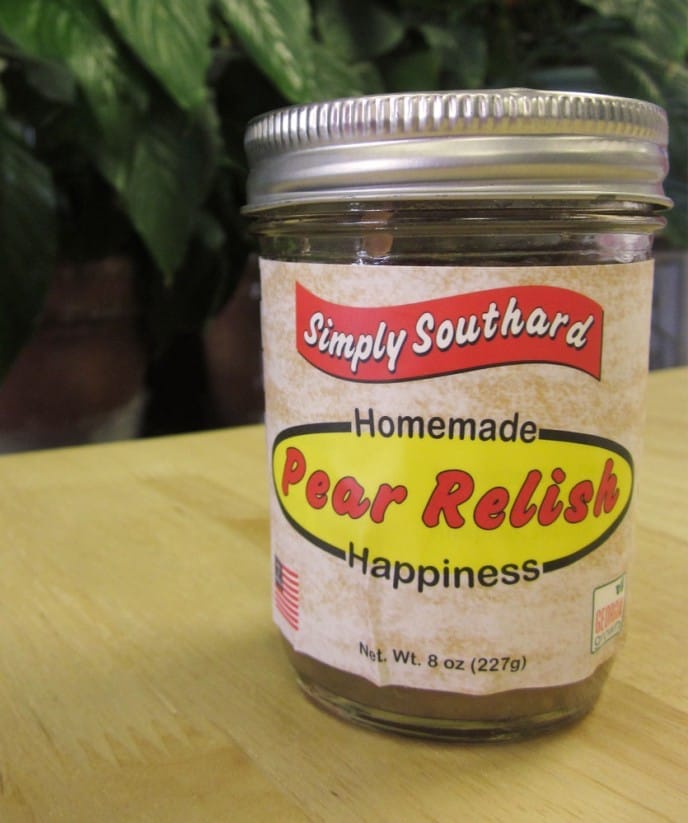 Pear Relish - Simply Southard Bakery and Catering